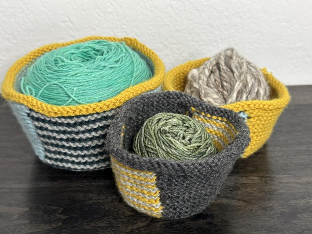 Modular Knit Bowl - Shanalines Designs
